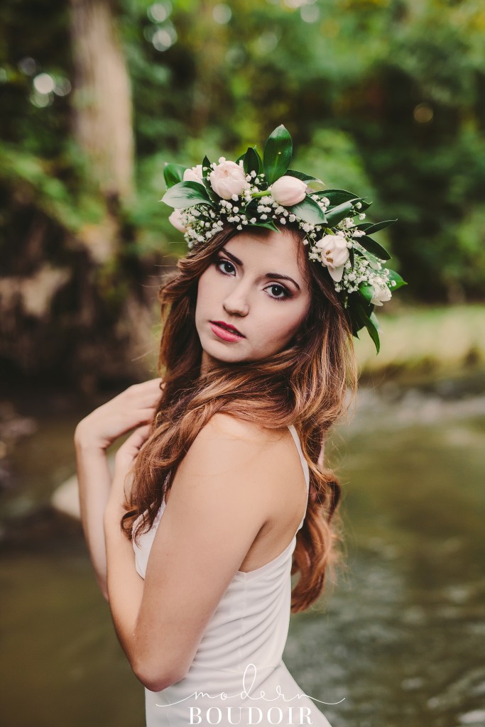 Iowa Boudoir Photography Styled Outdoor Shoot