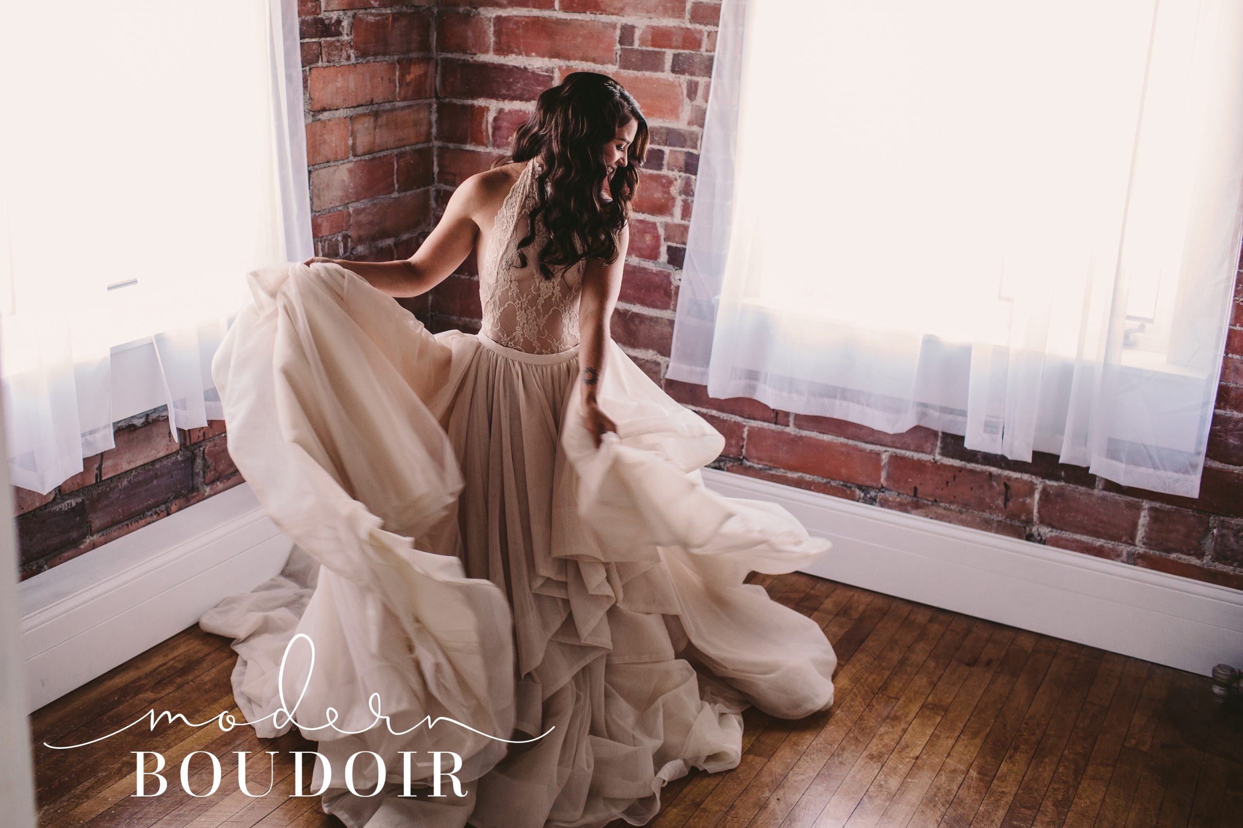 Styled Bridal Boudoir - Modern Boudoir