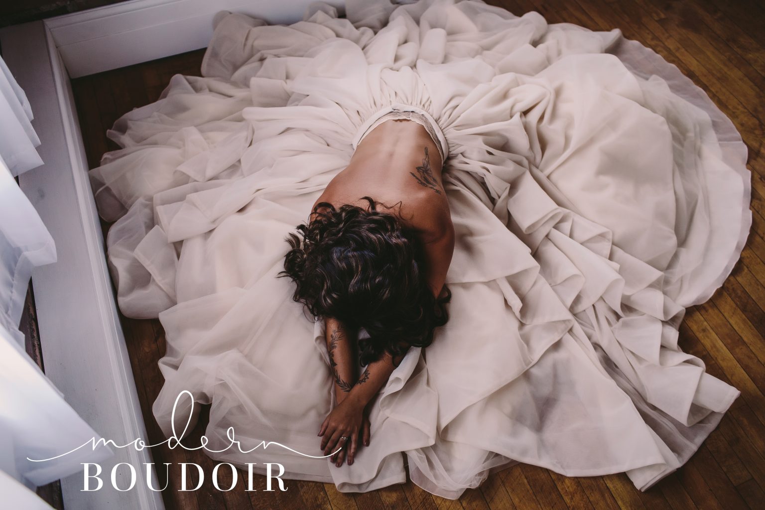 Styled Bridal Boudoir - Modern Boudoir